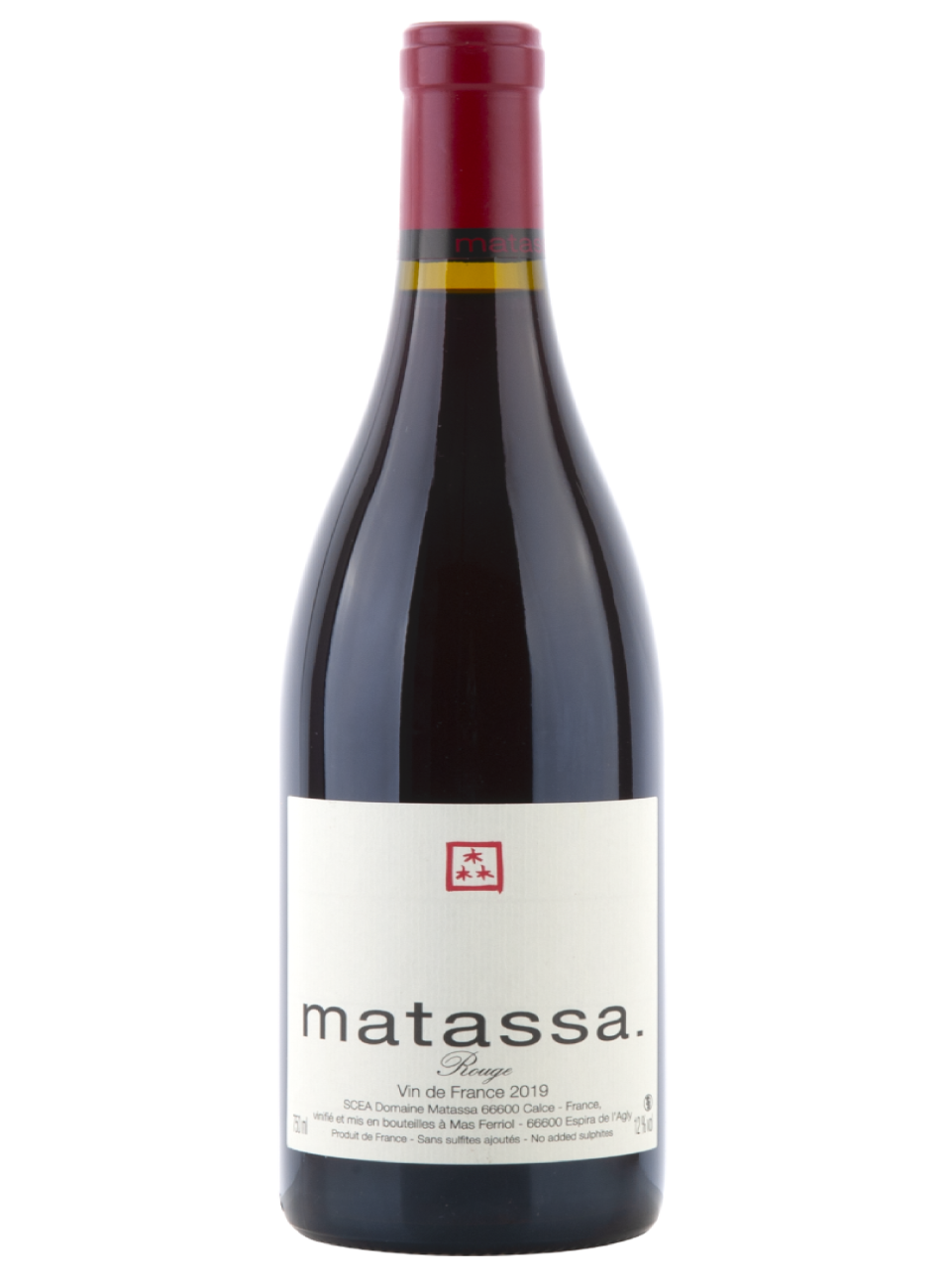 Matassa | Rouge MAGNUM | Tom Lubbe | Natural Wine – MORE Natural Wine